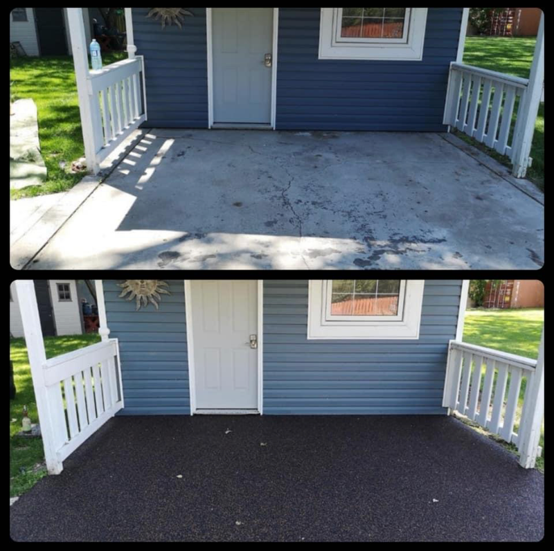 Rubberstone is ideal for outdoor and indoor applications