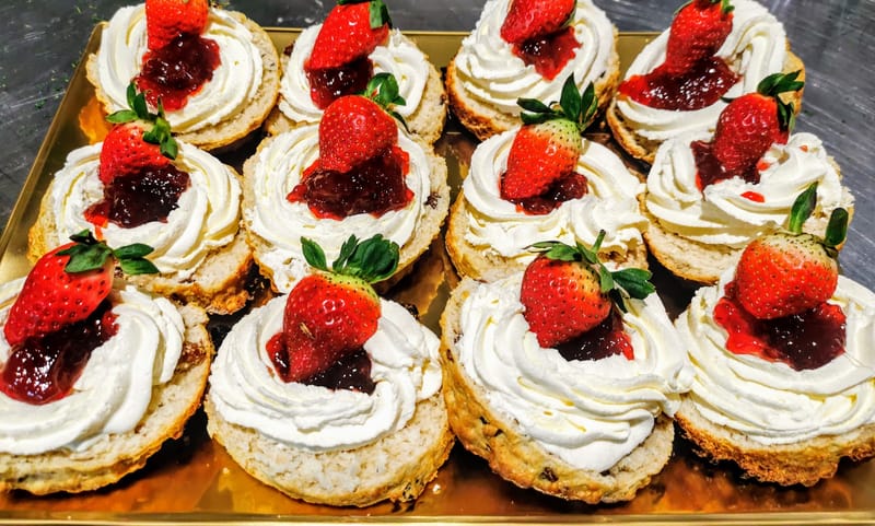 Scone platter of 12 (see pic) - fiestabuildabuffet