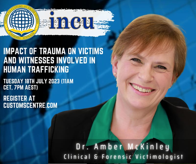 INCU Seminar with Dr Amber McKinley - Centre for Customs and Excise Studies