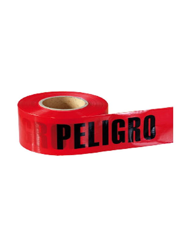 CINTA PARA DELIMITACION PELIGRO ROJA 305MTS - Casper Solutions
