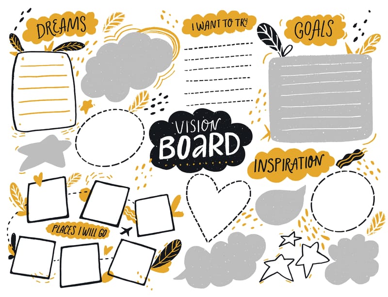 Using Vision Boards to Manifest Your Professional Goals