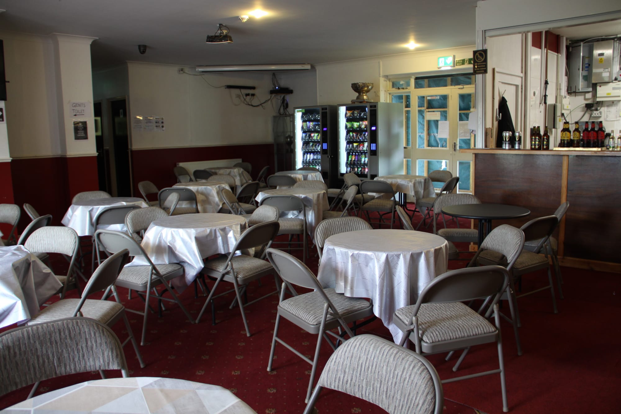 Football pitch and Function room hire.