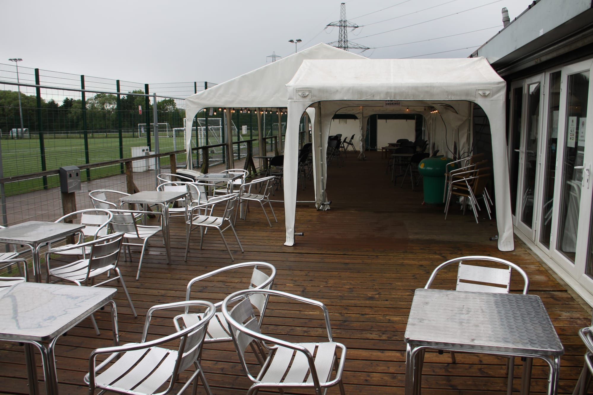 Football pitch and Function room hire.