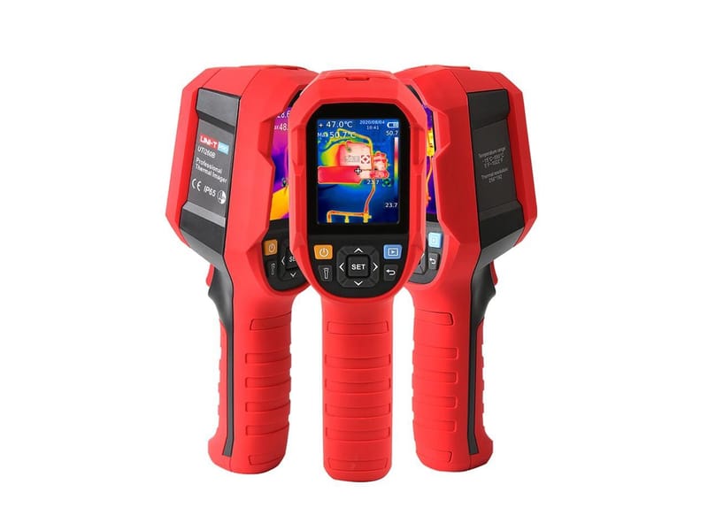 Camera termográfica para grandes fluxos