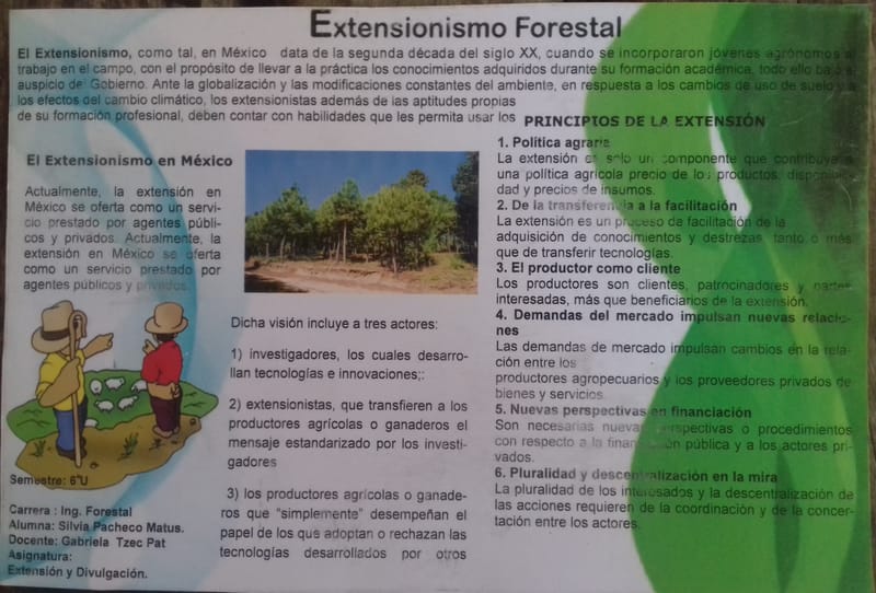 Folleto, elaborado por: Silvia Pacheco Matus - Extensionismo Rural