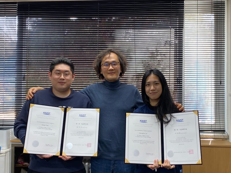 02.22. 22. Happy Graduation! - SCL, KAIST. - KAIST SOCIAL COMPUTING LAB