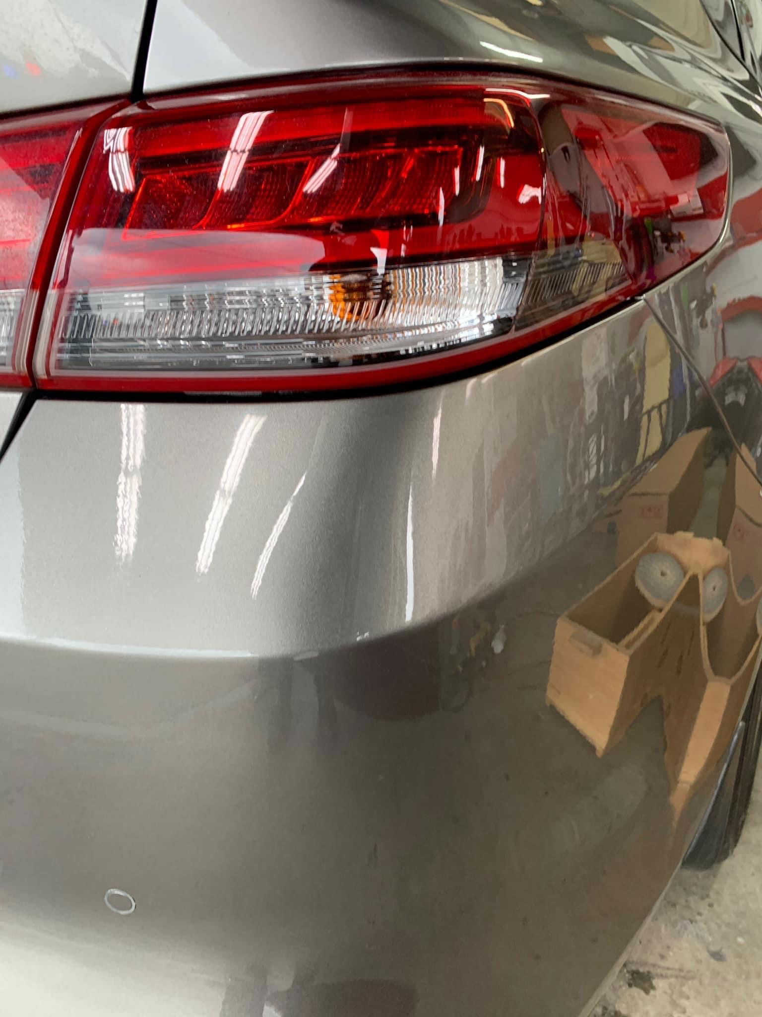 Rear Bumper Crack and Repair Pic 3 of 3 - Colors On Parade