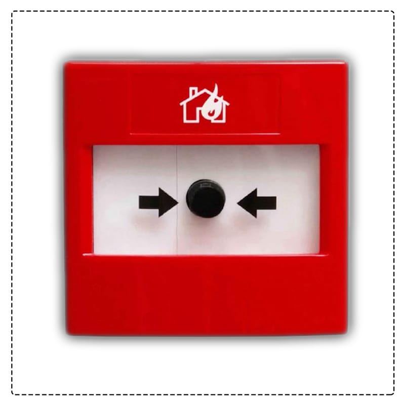 Gent Addressable Manual Call Point (S4-34800) - 05 FIRE & SECURITY LTD