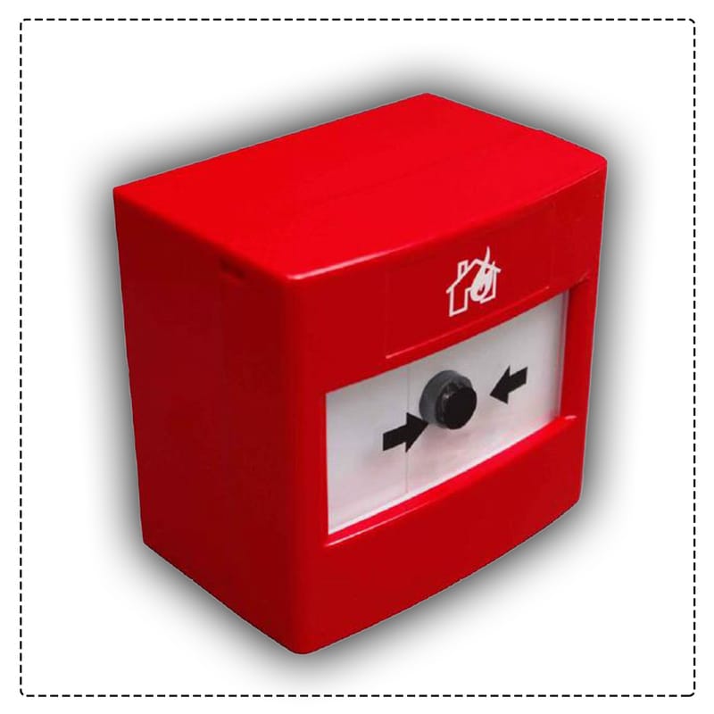 Zeta Addressable Weatherproof Manual Call Point - ZT-CP3/WP/AD - 05 FIRE & SECURITY LTD