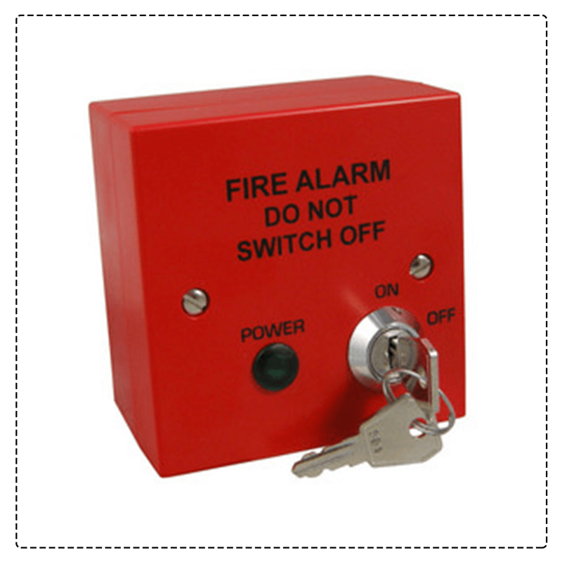 FIRE ALARM MAINS SAFETY ISOLATOR SWITCH - 05 FIRE & SECURITY LTD