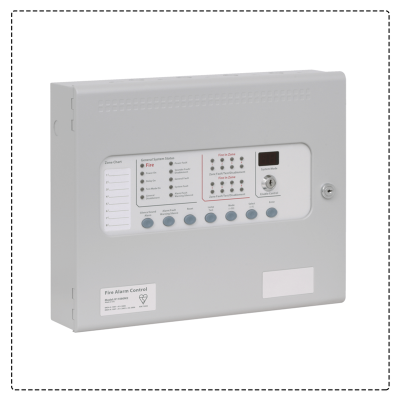 Kentec Sigma CP Conventional 2 Zone Panel - 05 FIRE & SECURITY LTD