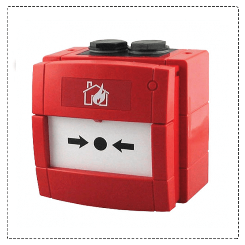 C-Tec Conventional ‘KAC’ Red IP67 Waterproof 'Crack Glass' Fire Call ...