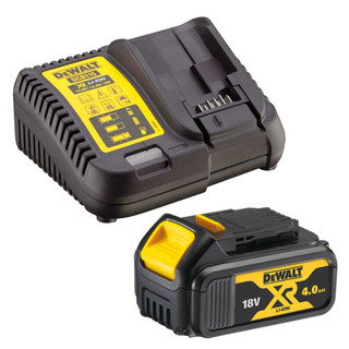 Dewalt 4.0Ah 18V Power Pack with 1x 4.0Ah Battery (DCB182) & Charger ...