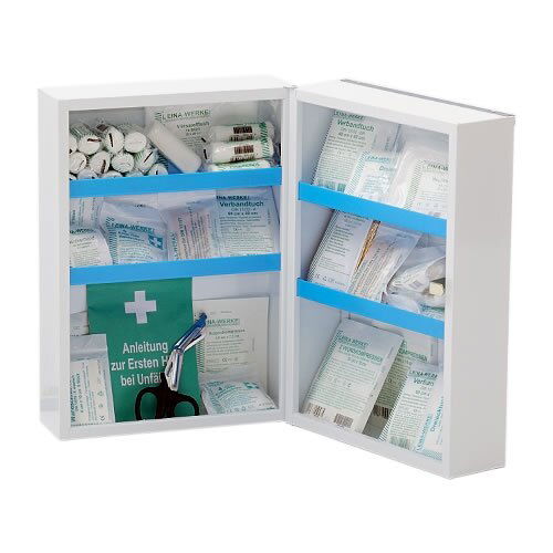 Double Door First Aid Storage Cabinet(Workstation) - 05 FIRE & SECURITY LTD