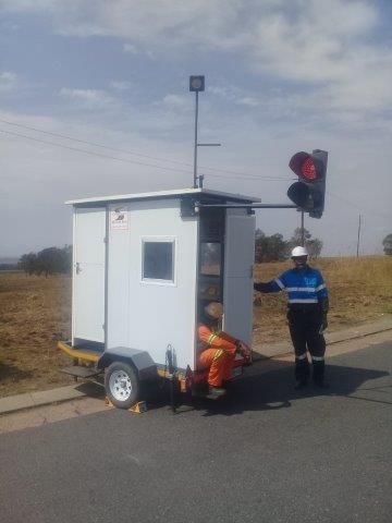 Traffic accommodation robot trailers - TS TRAFFIC SAFETY
