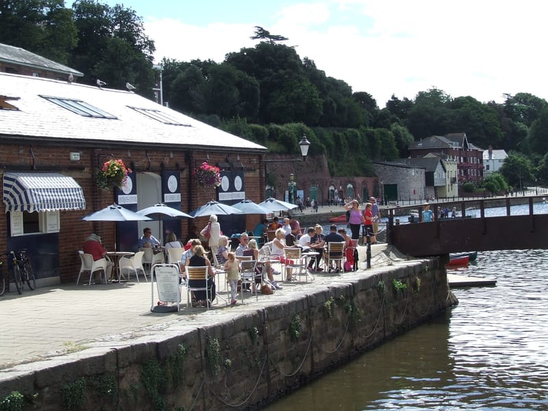 Exeter's Antiques Centre on the Quay