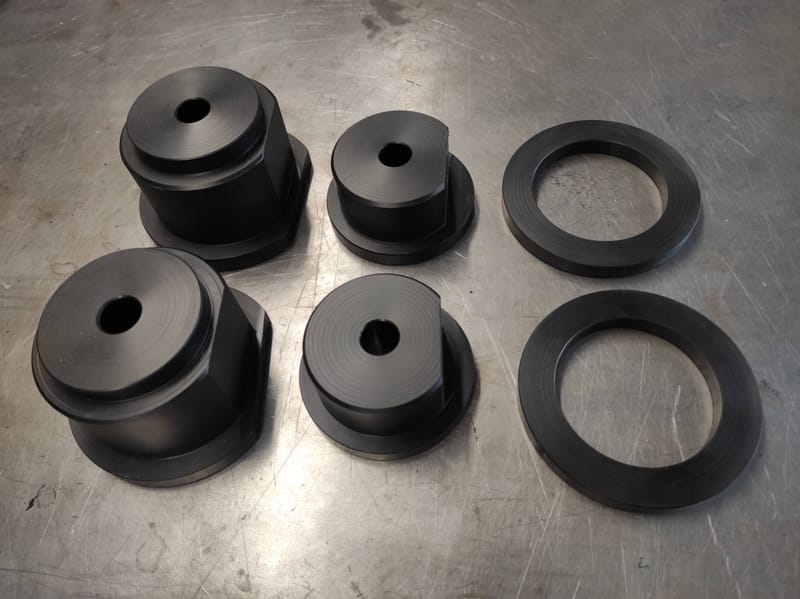 Rear Subframe Polyoxymethylene (POM) bushings - The Kangaroos Team