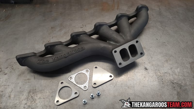 om648 / ом613 T3 Twin Scroll Cast Iron Turbo Manifold - The Kangaroos Team