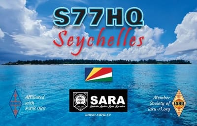 QSL Card Management in SEYCHELLES - Seychelles Amateur Radio Association