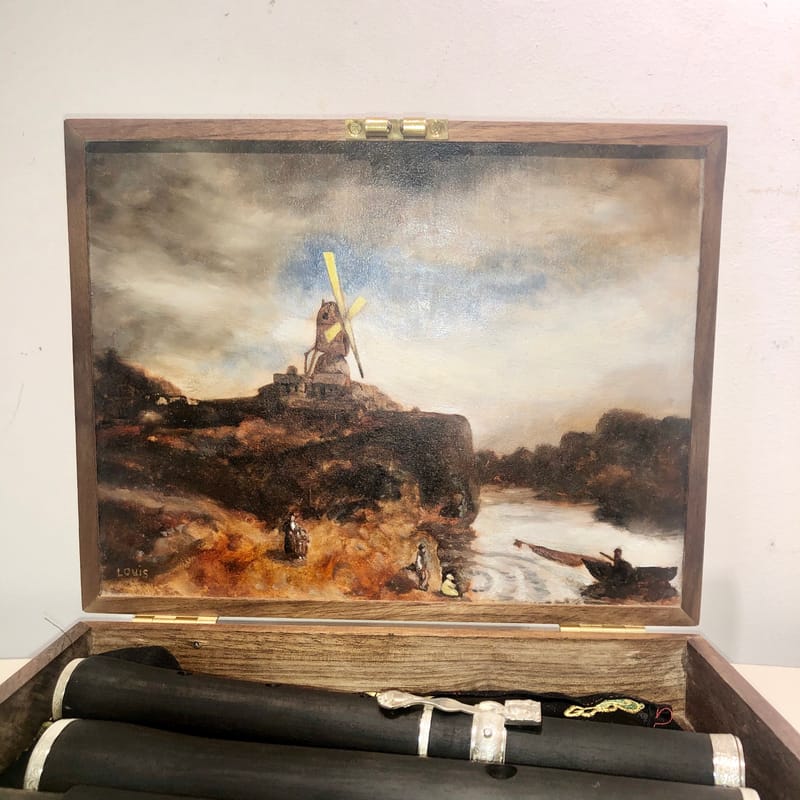 Prime Walnut wood case - Ariel Louis Flutes