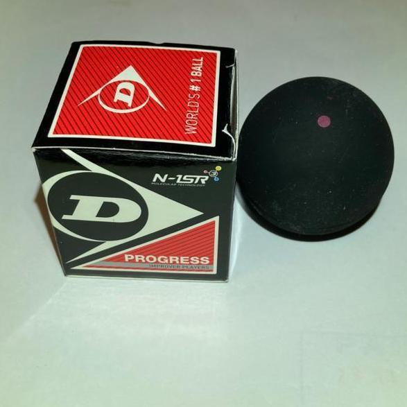 Dunlop Progress Squash ball Red dot - Gefen Sports
