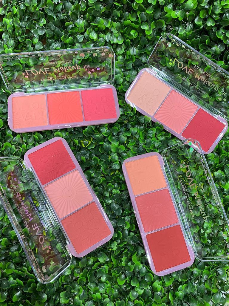 RUBORES 3 COLORES - 3 BELLAS MAYOREO