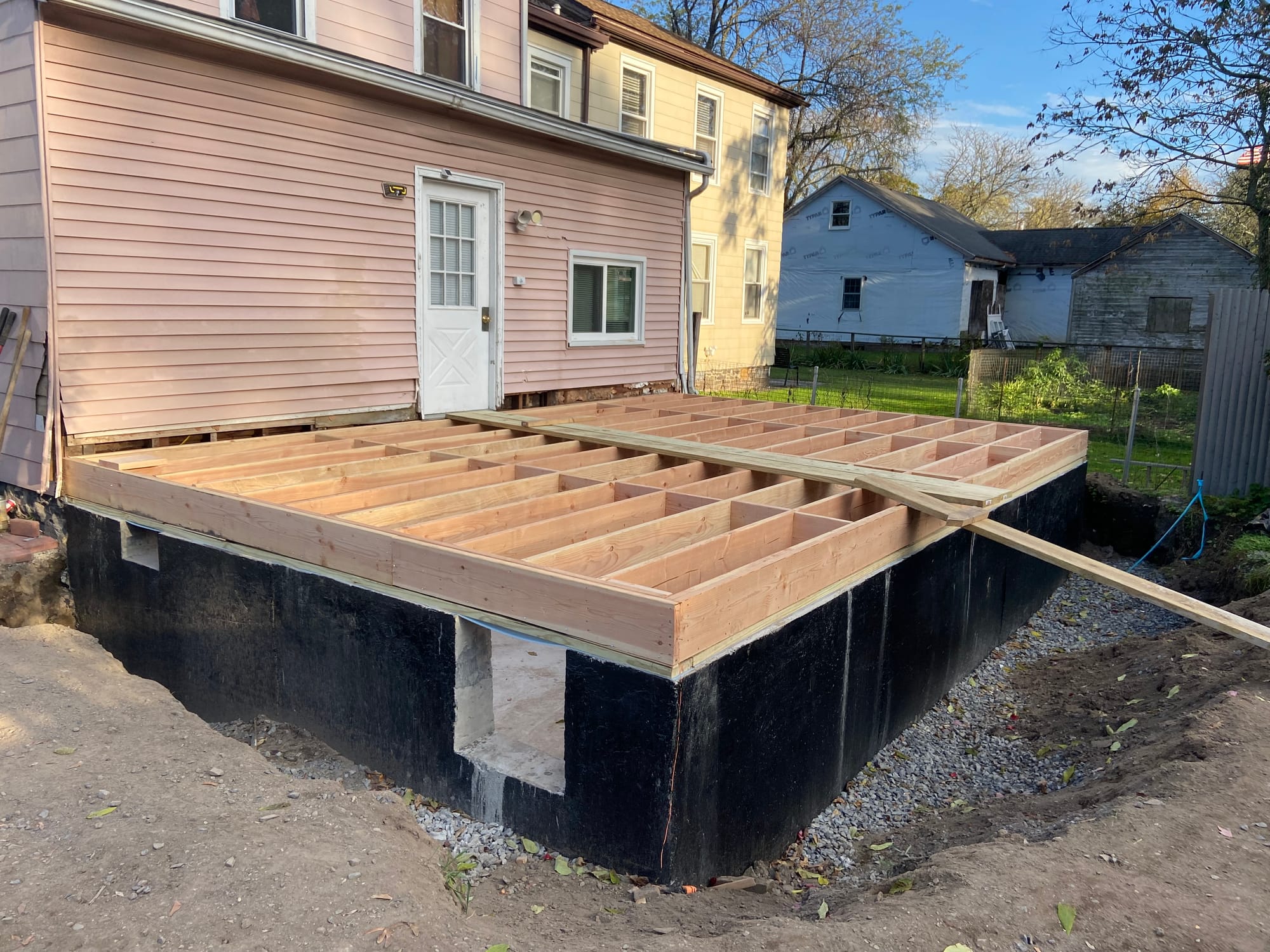 Prospect St. Addition Foundation Project - C. Donaldson PM LLC