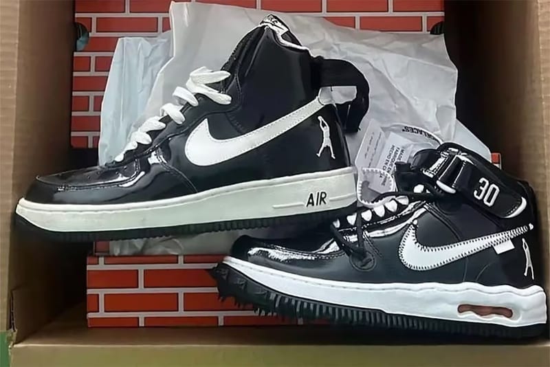 致敬前 NBA 球星 RASHEED WALLACE OFF-WHITE x NIKE AIR FORCE 1 MID 率先曝光 - 𝗚 ...