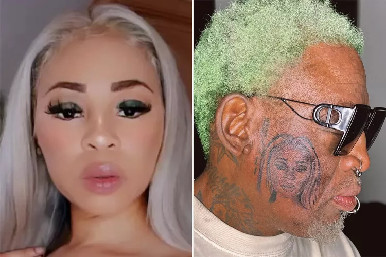 62 歲傳奇 NBA 球星 DENNIS RODMAN 於臉上刺上現任女友 YELLA YELLA 刺青 - 𝗚 𝗠𝗮𝗴𝗮𝘇𝗶𝗻𝗲 | 潮流生活總站💡