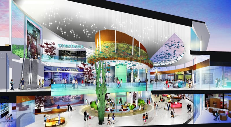 CROSSGATES MALL INTERIOR - rand design studio