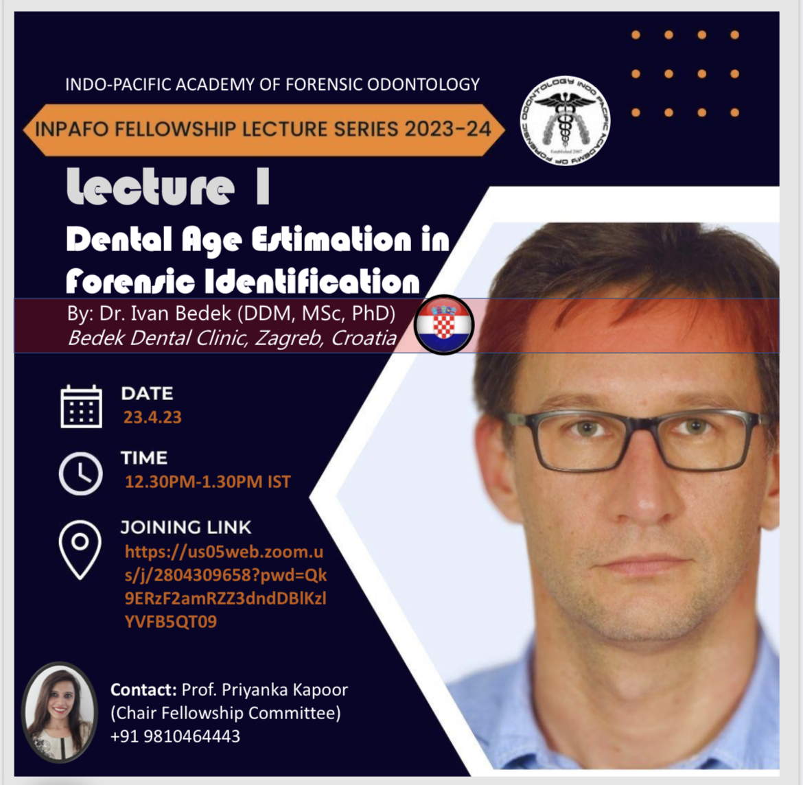 Lecture 1 Dental Age Estimation In Forensic Identification Indo