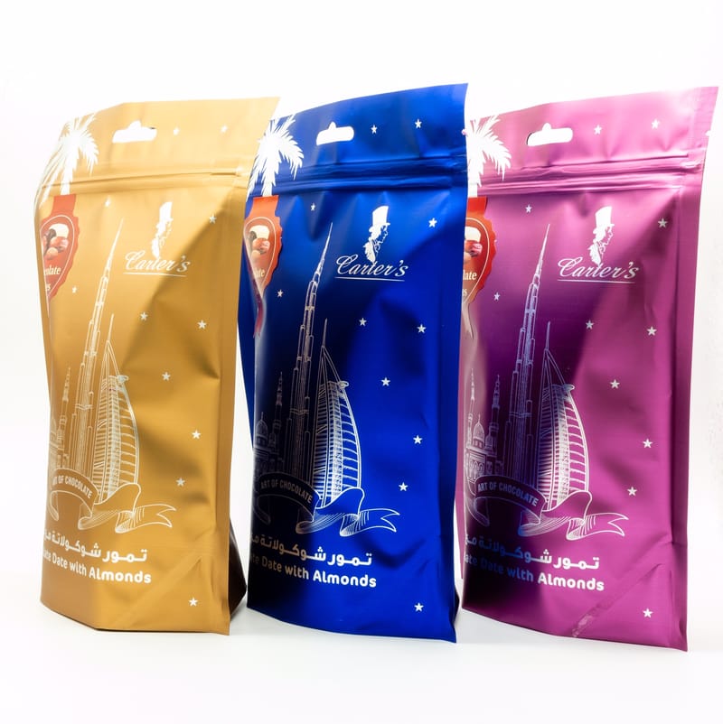 Carters Assorted Chocolate Date 3D Can - Carters Art OF Chocolate
