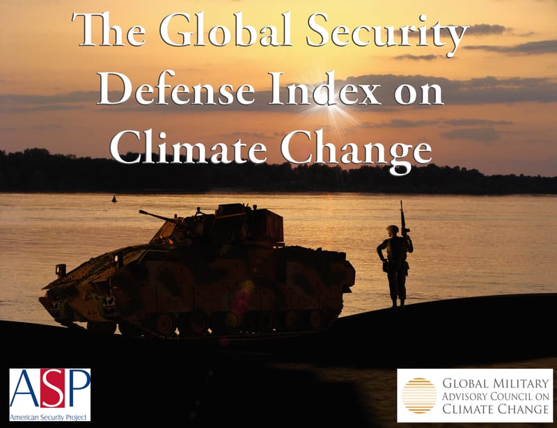 The Global Security Defense Index on Climate Change - GMACCC