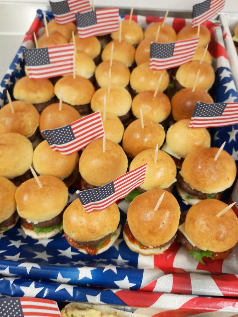 American Themed catering from Trenchers - Trenchers office catering ...