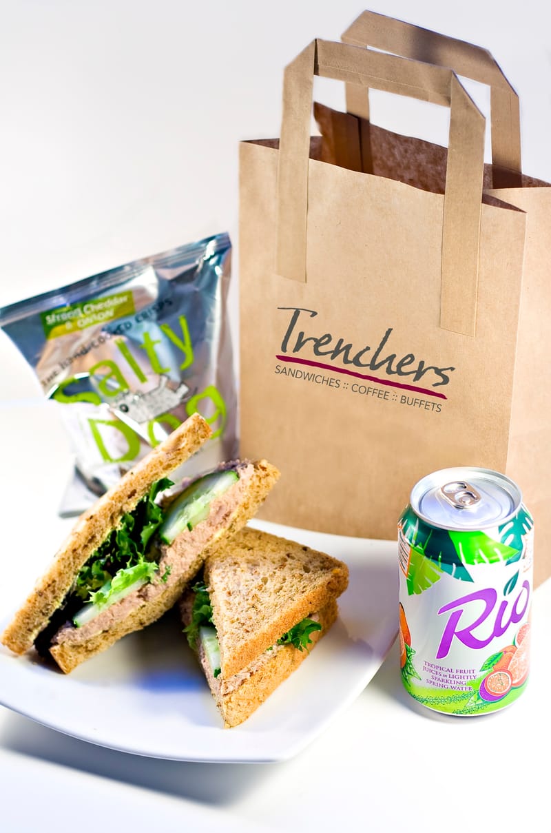 Trenchers Packed lunch 1 (sandwich) £4.50 Trenchers Packed lunch 1 (sandwich) £4.50