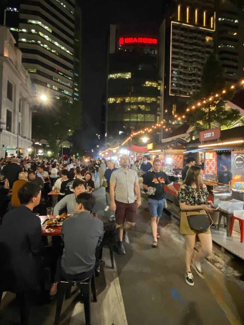 Lau Pau Sat-Satay Street - Daniela's Blog