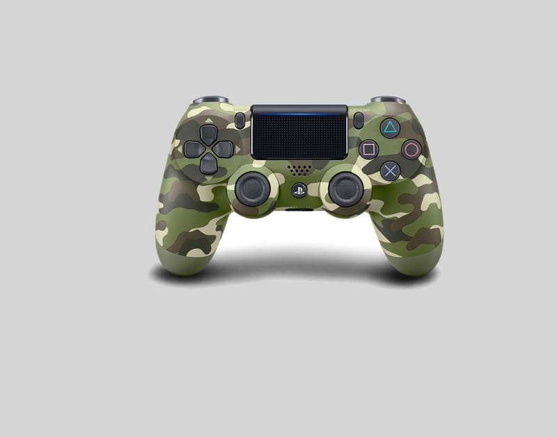 DualShock 4 Wireless Controller for PlayStation 4 - Green Camouflage