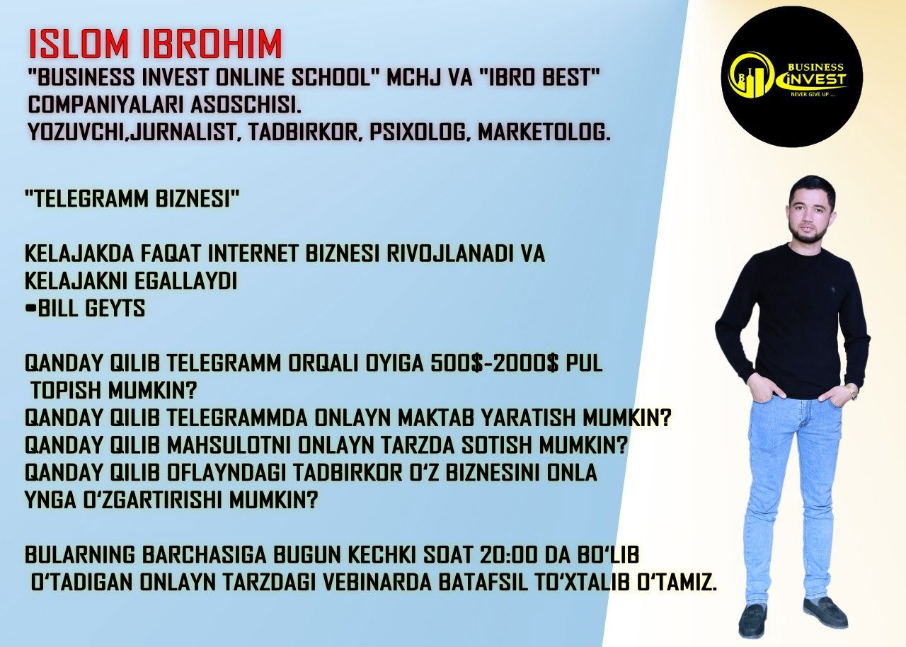 Islom ibrohim - Islom Ibohim