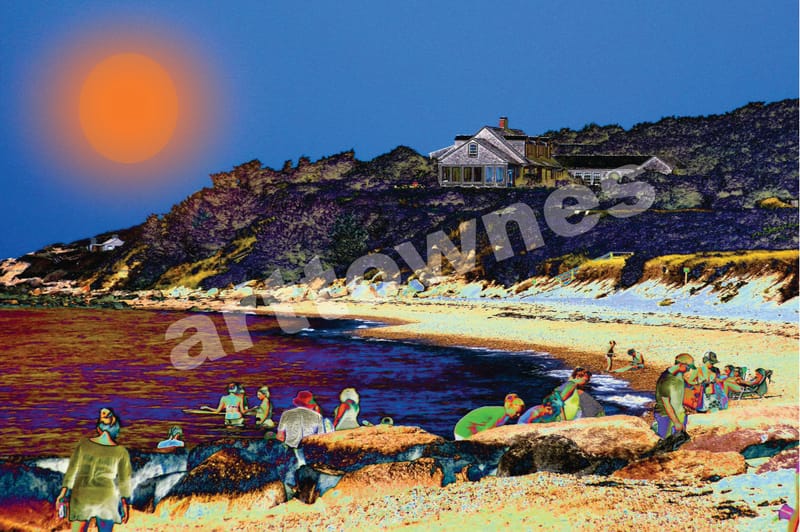 Early Menemsha Sunrise (MV072) - ARTTOWNES ONLINE ART GALLERY