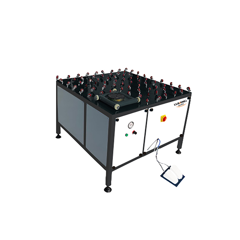 LJZT03 Manual Insulating Glass Rotated Sealant Spreading Table