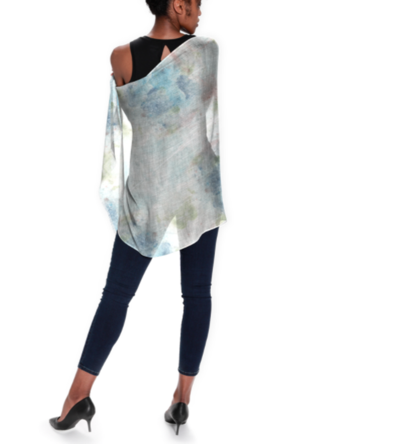 Pastel Blue modal scarf new collection