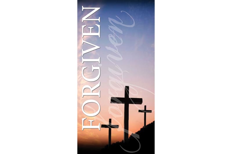 Easter Banner - Forgiven - aj Banners