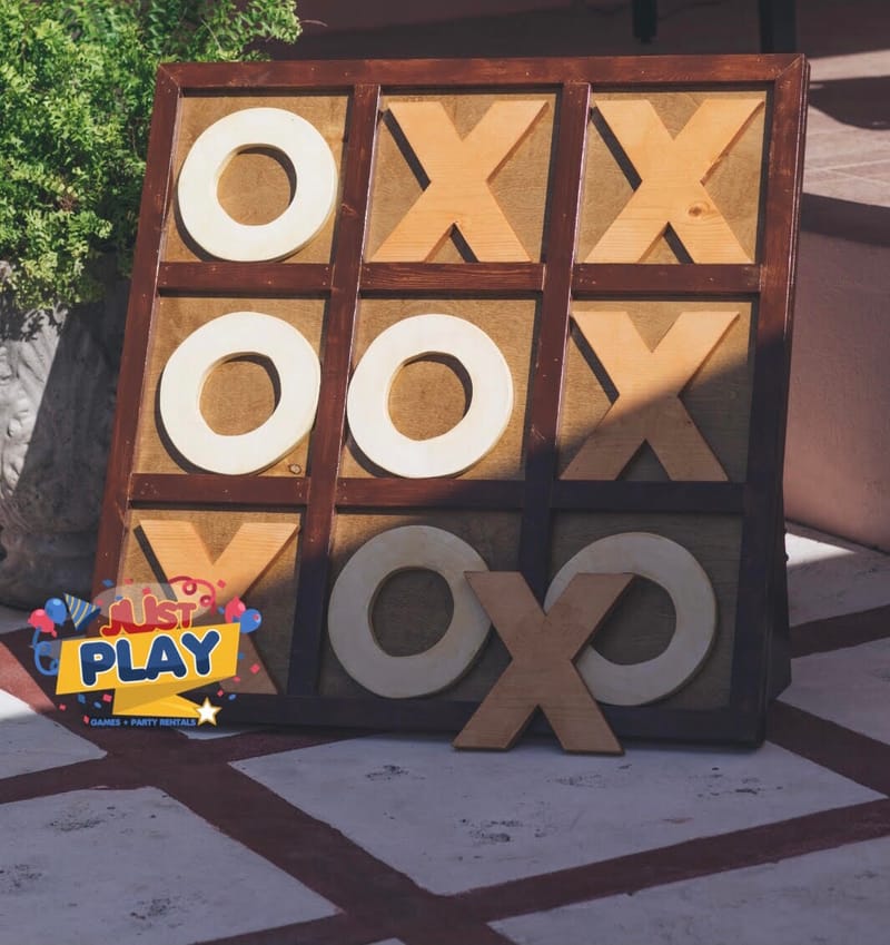 Giant Tic Tac Toe - Just Play Games & Rentals
