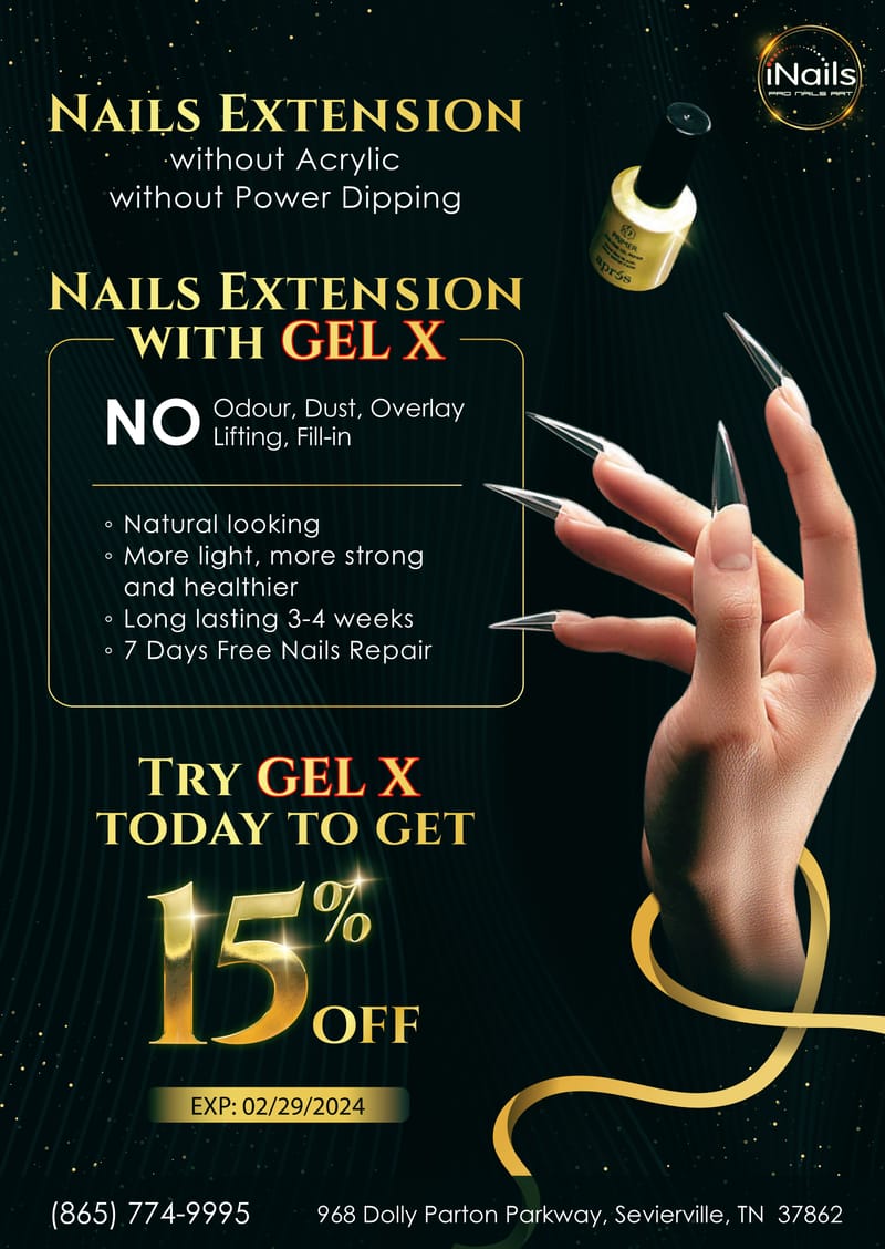 Gel X Gel Nails Extension