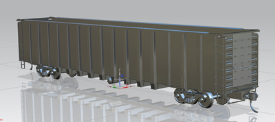 NSC 6000 CF Highside Gondola - NAFTA Scale Models