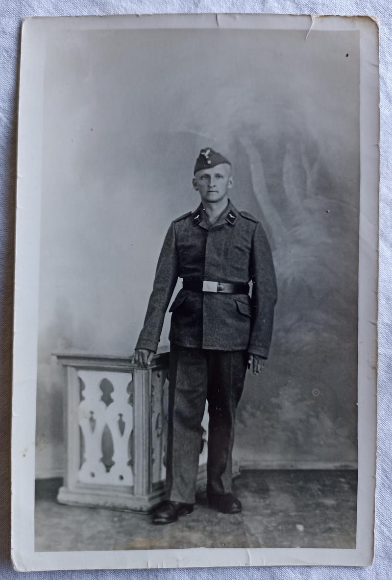 Fotografía Original soldado luftwaffe antiaérea Flak (III Reich Hitler ...