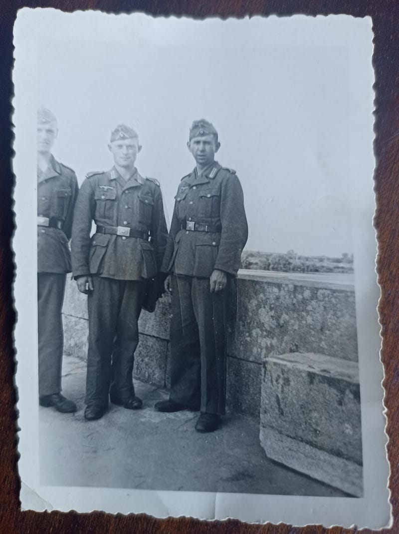 Fotografía Original soldados alemanes en Bélgica (III Reich Hitler ...