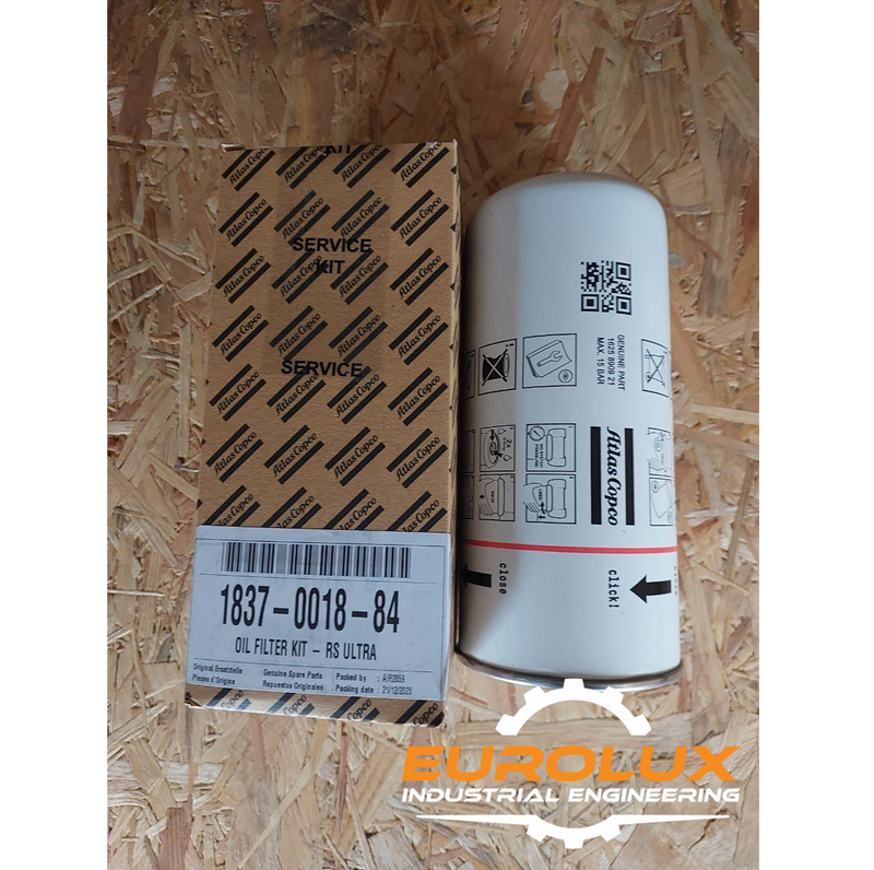Комплект масляного фильтра Atlas Copco 1837 0018 84
