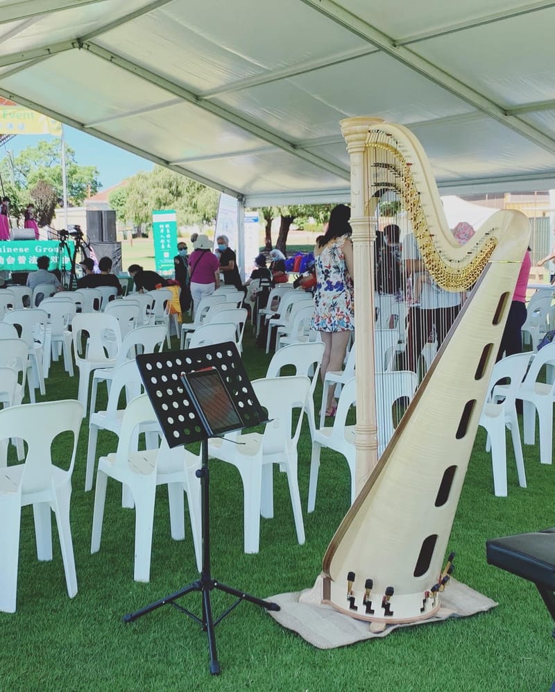 Harp & Piano Music - Renee Ng - Professional Perth Harpist & Pianist