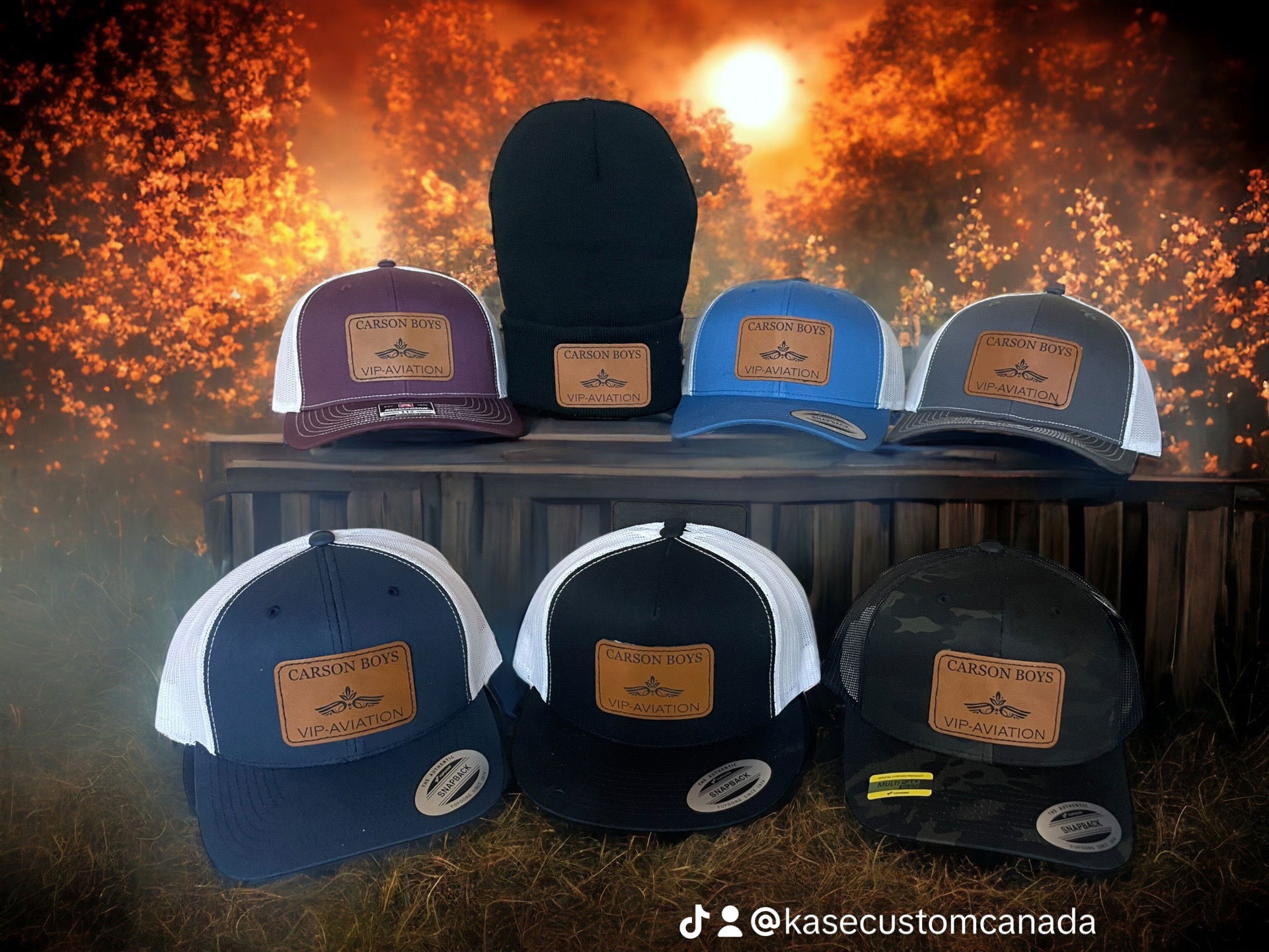 Custom Patch Hats Made in Alberta